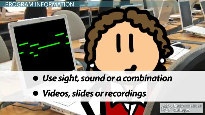 Online Audio-Visual Classes, Courses and Training Information